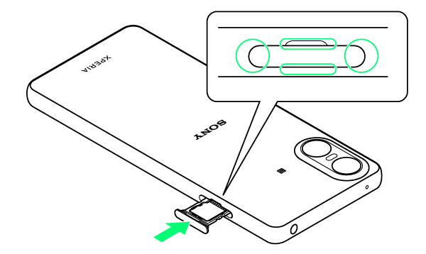 SDカードを取り付ける | Xperia 10 VI オンラインマニュアル（取扱説明書） | ソフトバンク